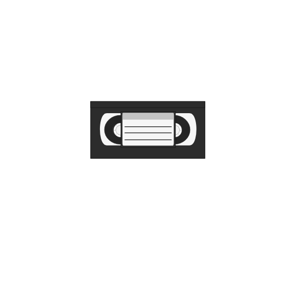 VHS Tape Free SVG